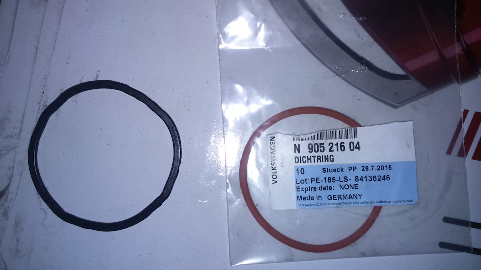 Прокладка ЕГР + новое крепление — SEAT Toledo (2G), 1,9 л, 1999 года ...