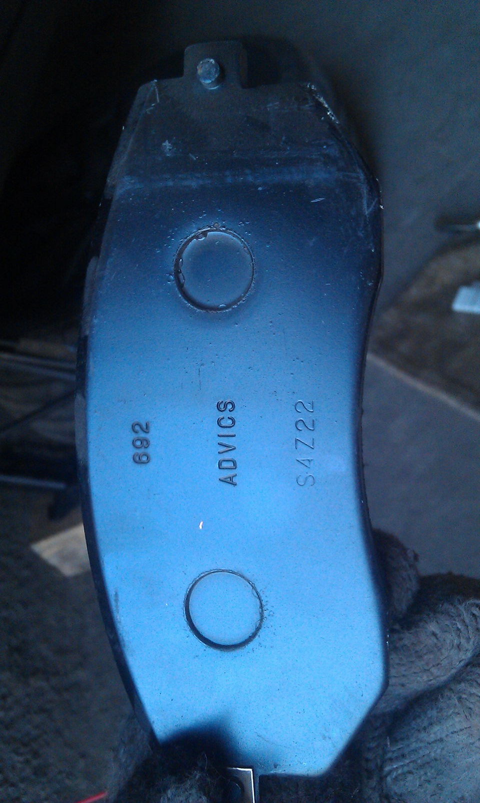 ADVICS они же Sumitomo Колодки, тормоза, и как прошла замена… — Subaru Outback (BP), 3 л, 2006 ...