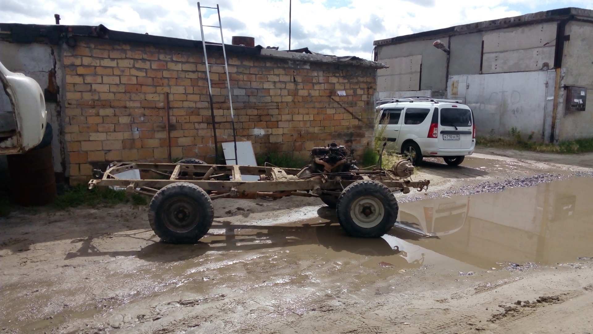 2.расчленение — УАЗ 3909, 2,5 л, 1997 года | кузовной ремонт | DRIVE2