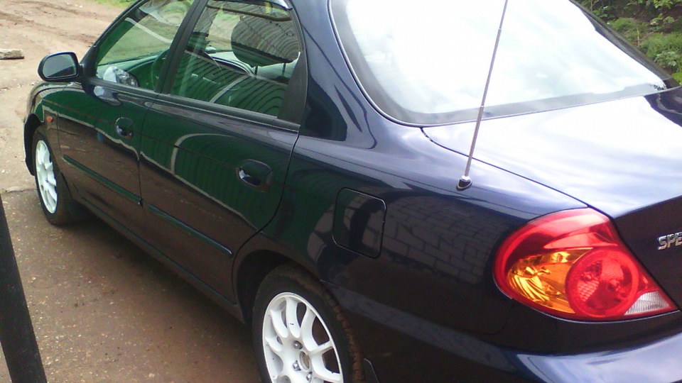все немногое что сделано по машине и без фоток — KIA Spectra, 1,6 л ...