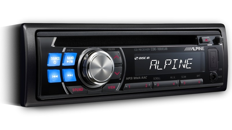 Продам магнитолу Alpine CDE-100EUB оригинал (новая) — Volkswagen Caddy ...