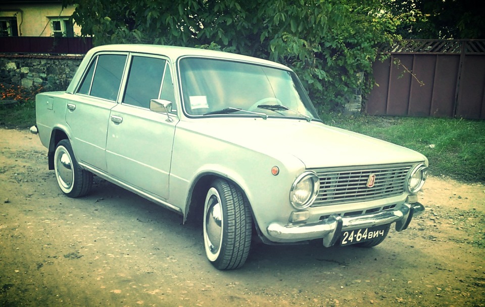 Вайтволлы ) — Lada 2101, 1,2 л, 1973 года | шины | DRIVE2
