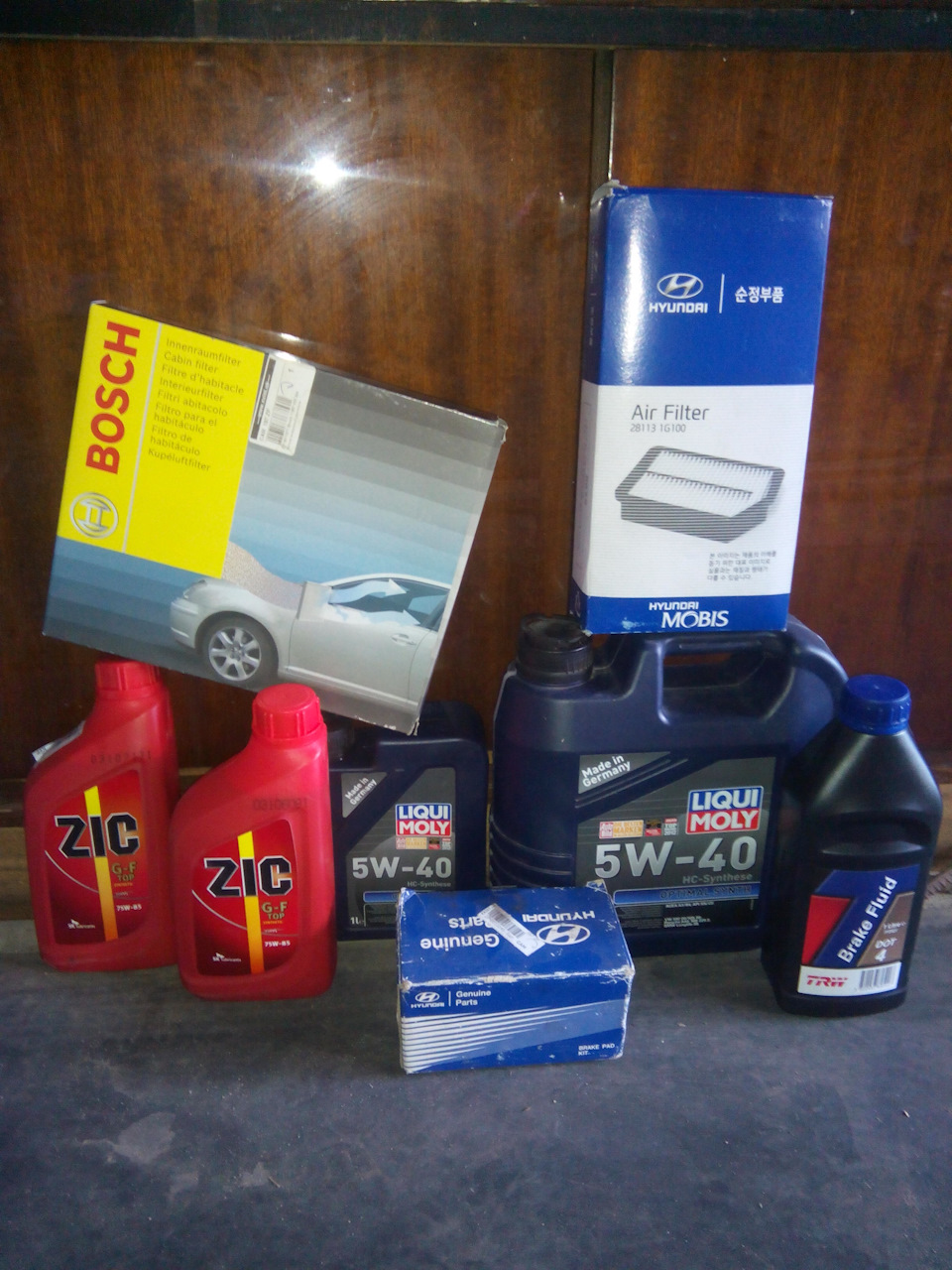 Подготовка к ТО 91000 — Hyundai Accent (3G), 1,5 л, 2008 года ...