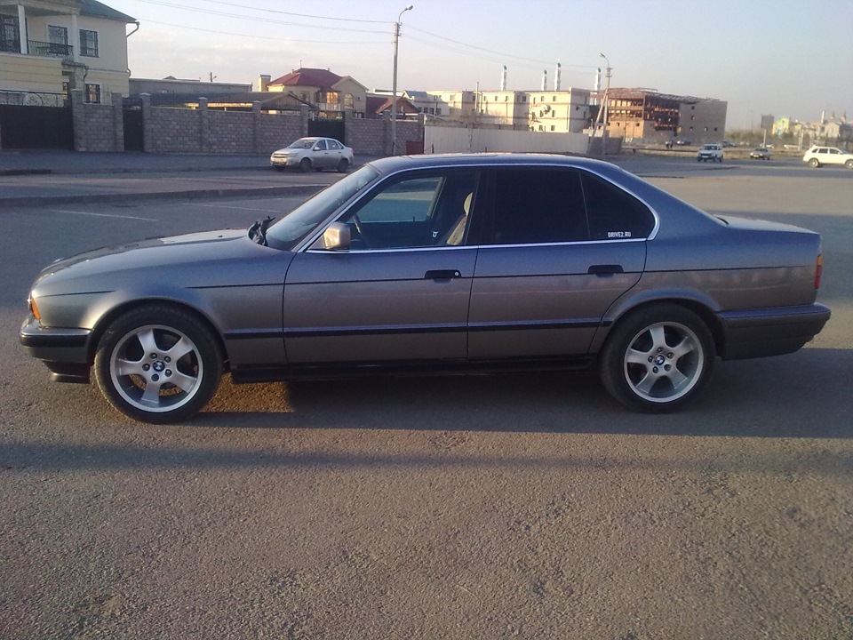 Теперь на R17 — BMW 5 series (E34), 2,5 л, 1991 года | колёсные диски ...