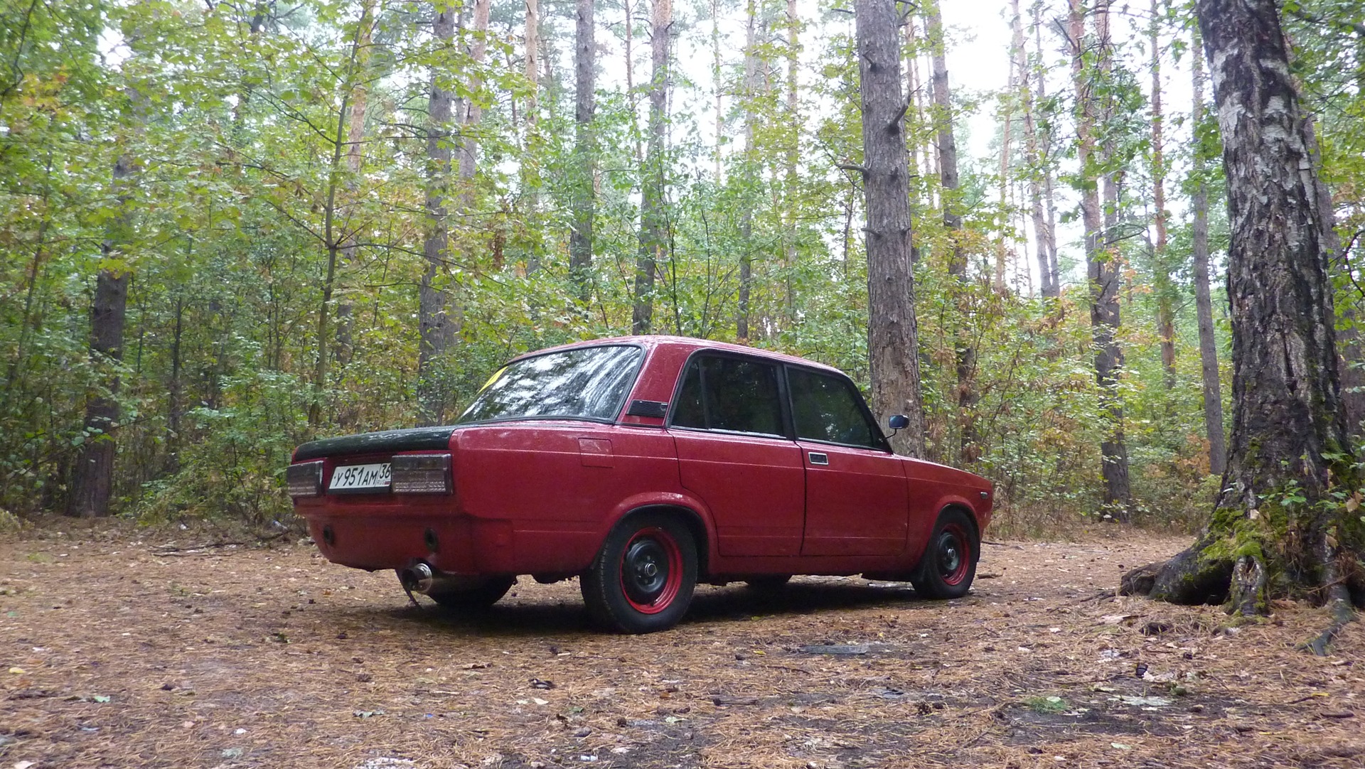 осень… — Lada 2105, 1993 года | поломка | DRIVE2