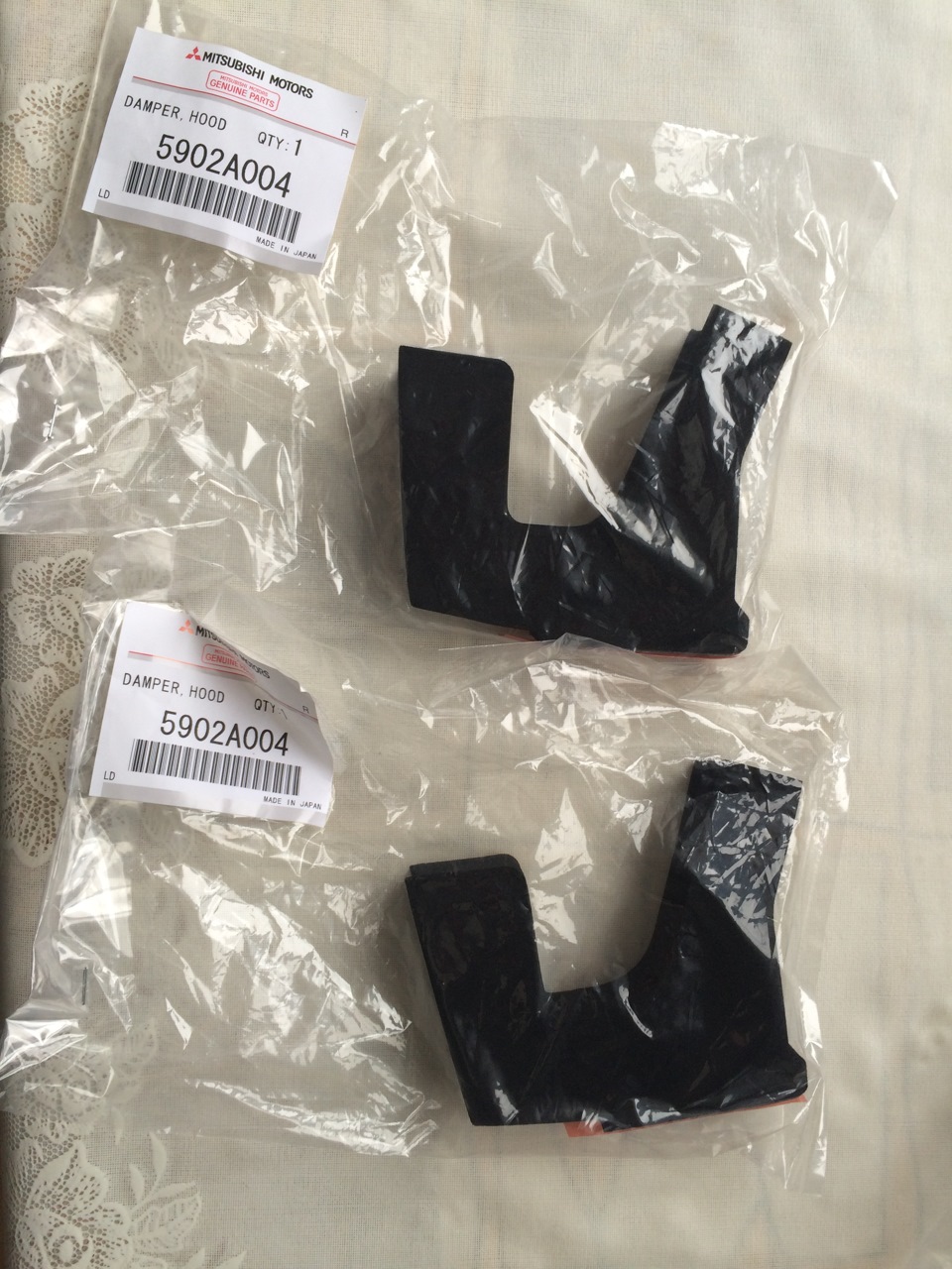 Уплотнитель петель капота на Митсубиши Аутлендер XL — Mitsubishi ...