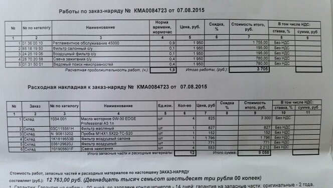 ТО #3 Красноярск — Volkswagen Jetta VI, 1,6 л, 2013 года | фотография ...