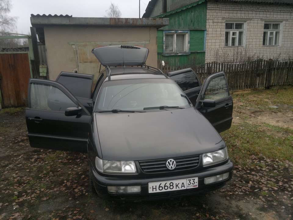 Вот она и у меня дома 9 ноября 2013 — Volkswagen Passat Variant B4