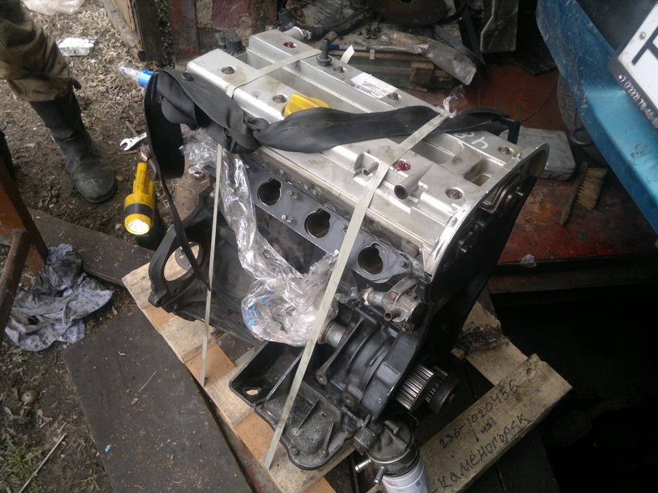 Замена двигла — Opel Frontera A Basic, 2,2 л, 1995 года | своими руками ...