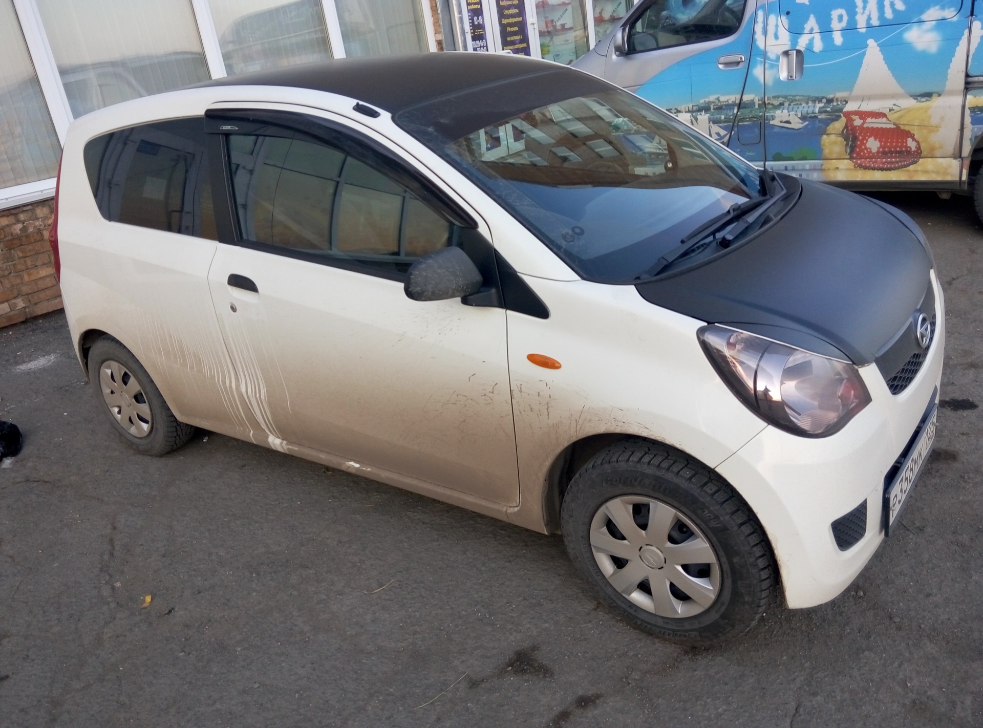 Добавил солидности! :-))) — Daihatsu Mira (L275/L285), 0,6 л, 2011 года ...
