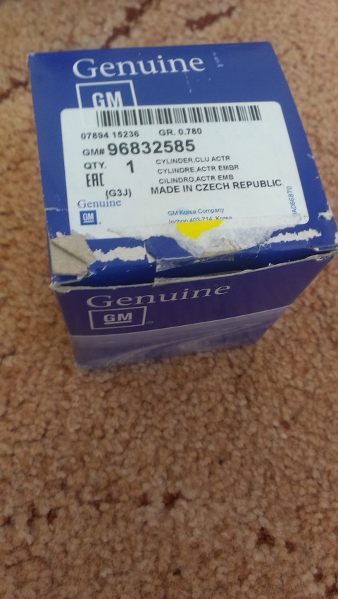 96832585 Подшипник выжимной Chevrolet Cruze GM | Запчасти на DRIVE2