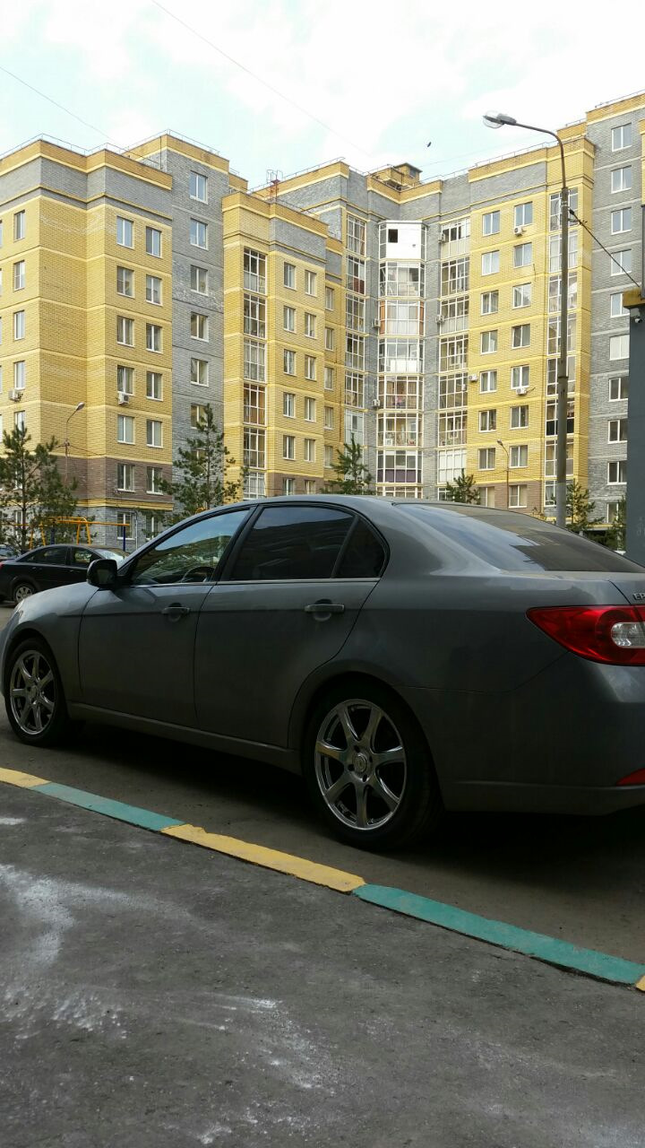Катки, тонировка и хром. ручки — Chevrolet Epica, 2 л, 2011 года ...
