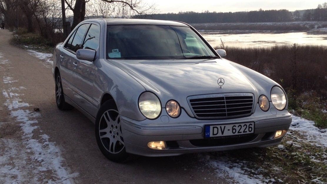 Mercedes-Benz E-Class (W210) 2.7 дизельный 2000 | E270 CDI Elegance на ...