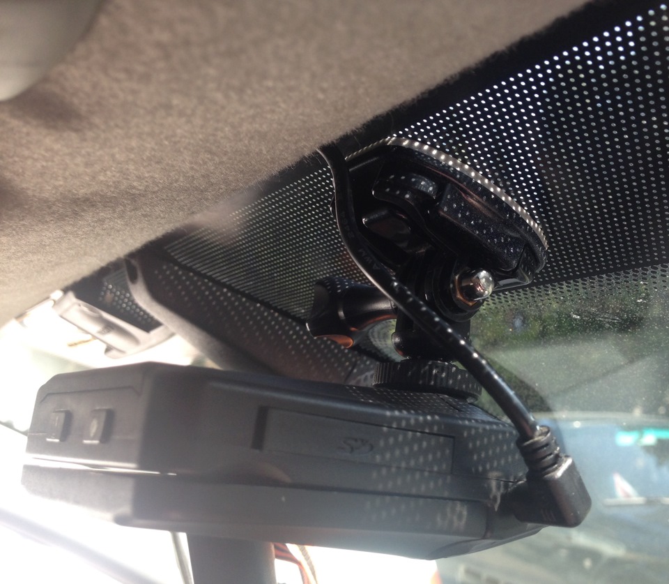 Видеорегистратор на крепах GoPro — Ford Fusion, 1,4 л, 2006 года ...