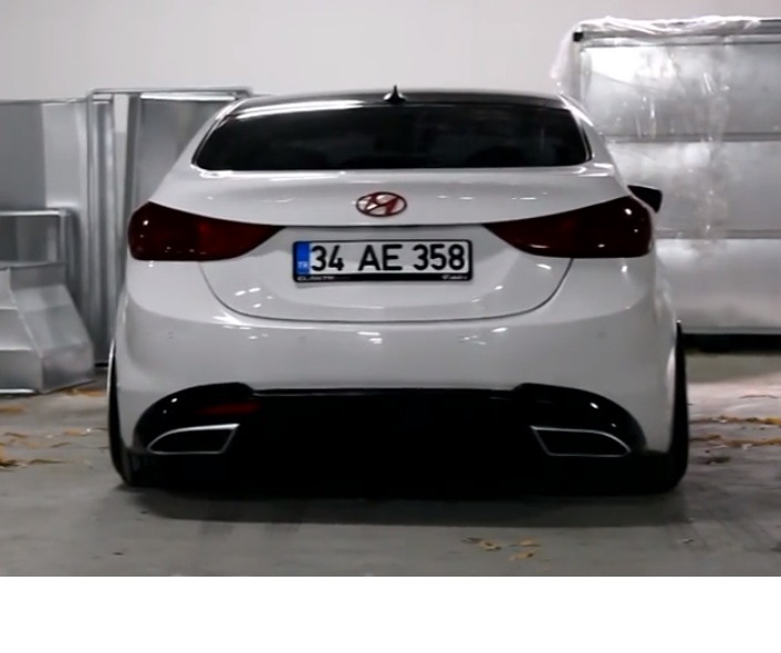 Пленка на фары — Hyundai Elantra (5G), 1,6 л, 2014 года | стайлинг | DRIVE2