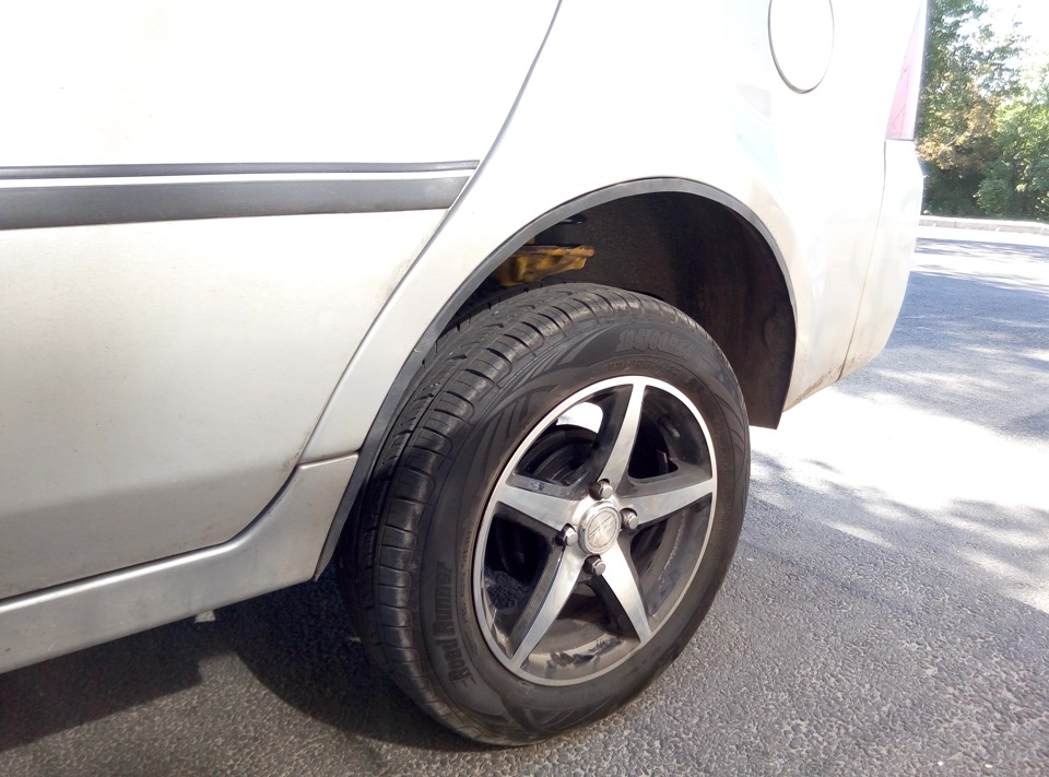 №65 Плановое ТО + замена задних пружин — Geely CK, 1,5 л, 2011 года ...