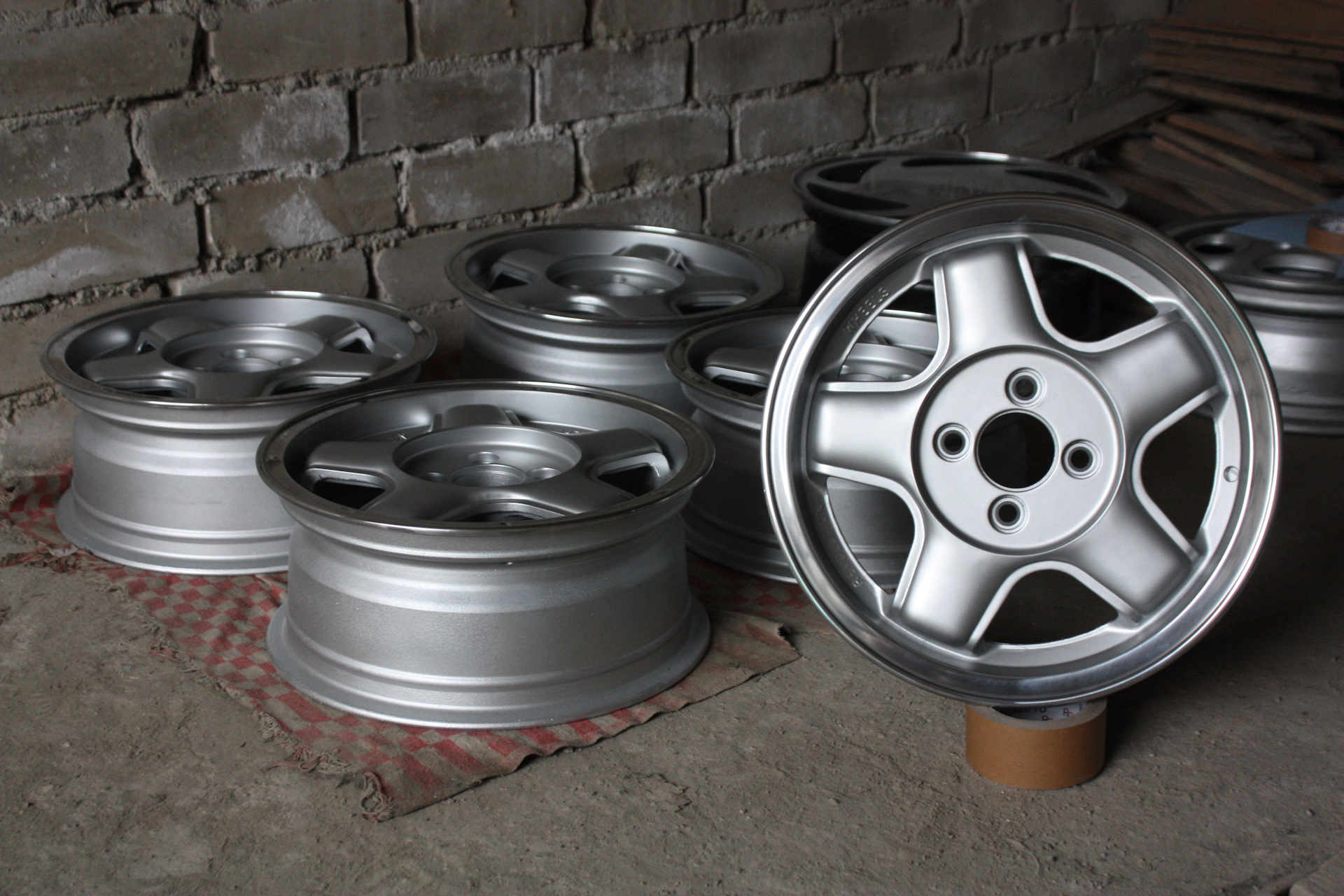 Revolution Wheels = Schmidt Modern Line — Audi 80 (B2), 2 л, 1986 года ...