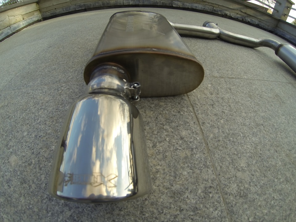 Handmade R36 Full Exhaust with 2 200cell Race Cats — Volkswagen Passat ...