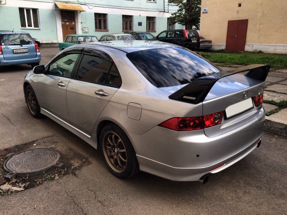 Спойлер Mugen — Honda Accord Euro R (CL7), 2 л, 2005 года | стайлинг | DRIVE2