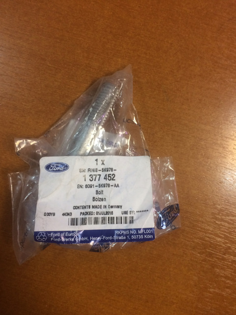 1377452 Болт заднего поперечного рычага / S-Max, Mondeo-IV, Galaxy 06 ...
