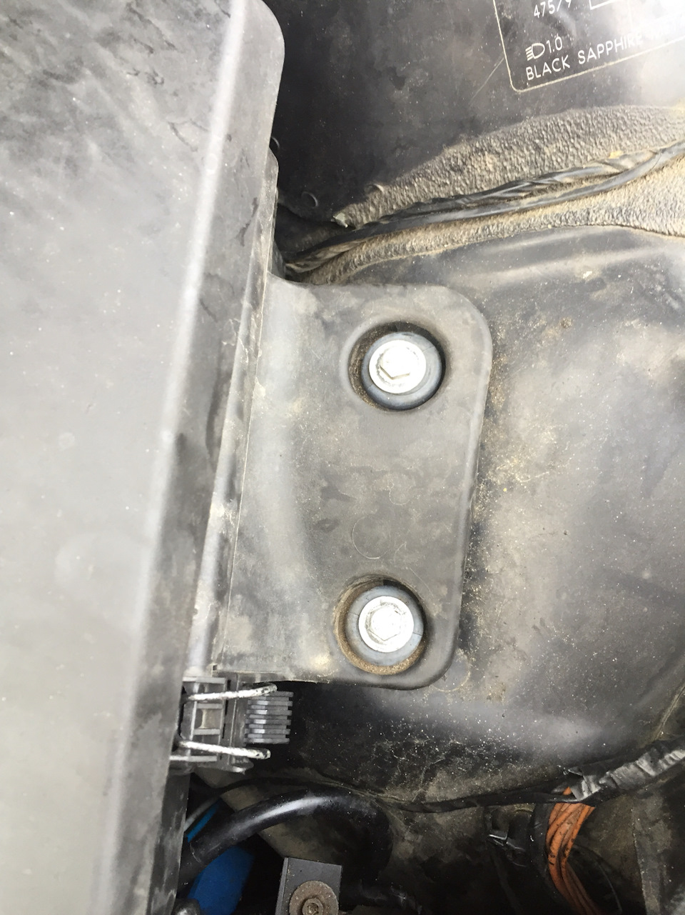 Появился какой скрип нашёл жучка под капотом — BMW 3 series (E46), 2,5 ...