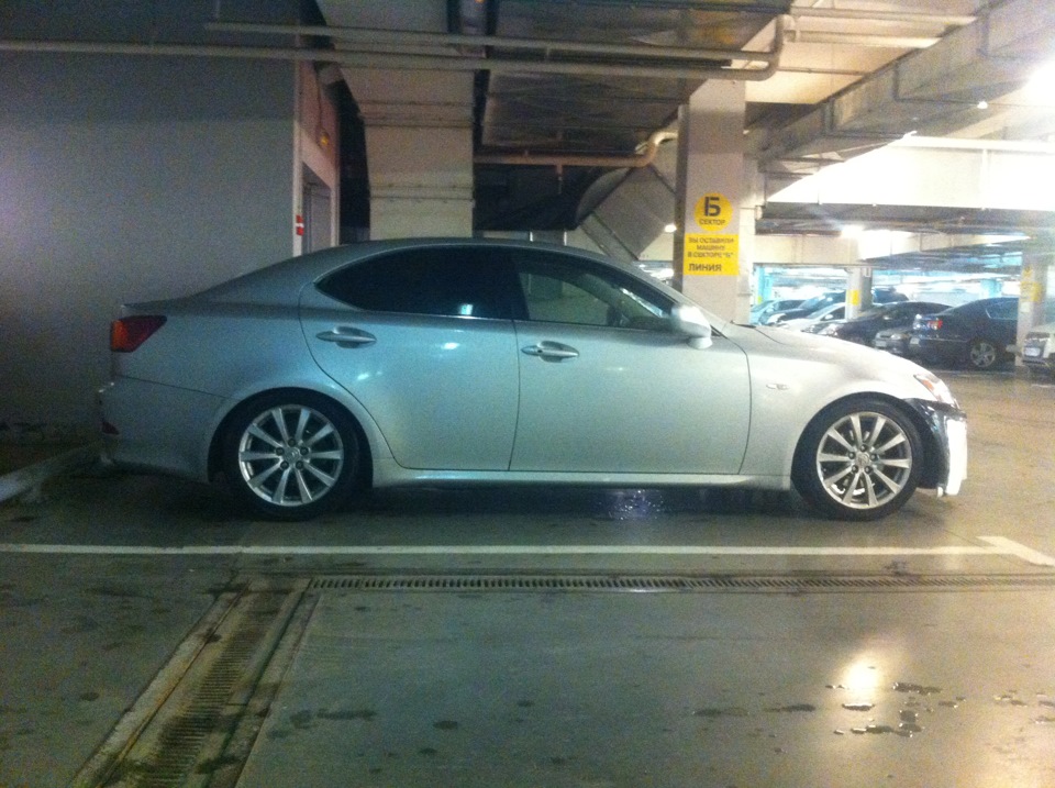 instal TEIN Super Street — Lexus IS II, 2,5 л, 2007 года | тюнинг | DRIVE2