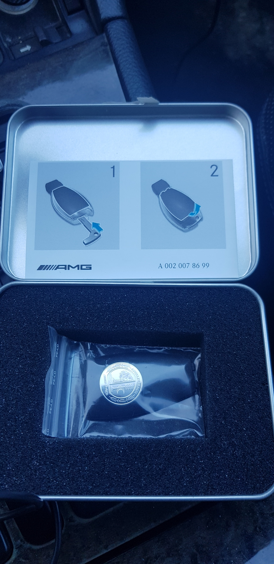 Приятные мелочи — Mercedes-Benz E 55 AMG (W210), 5,5 л, 1999 года ...