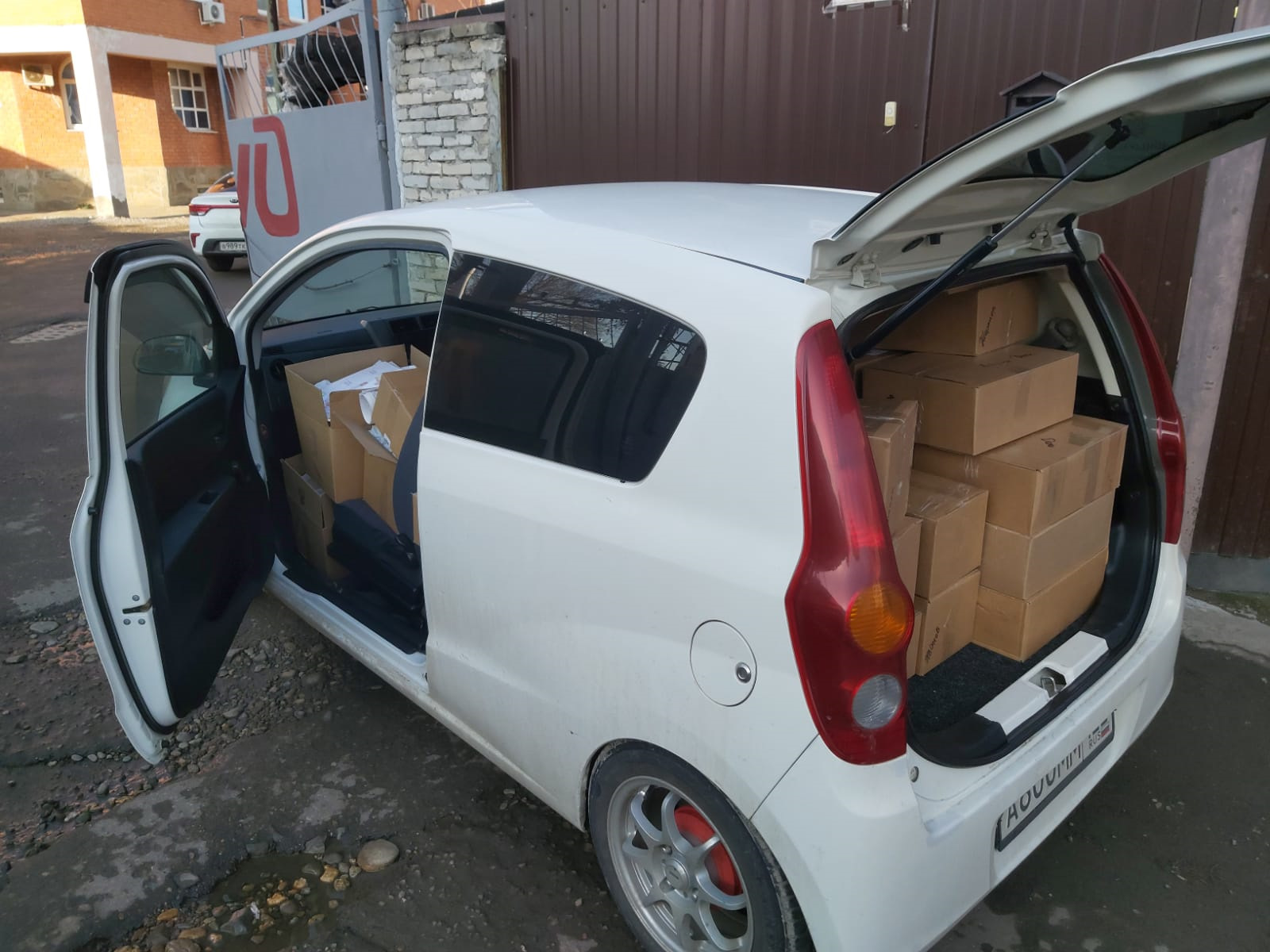 Немного о вместимости Daihatsu mira L275V — Daihatsu Mira (L275/L285 ...