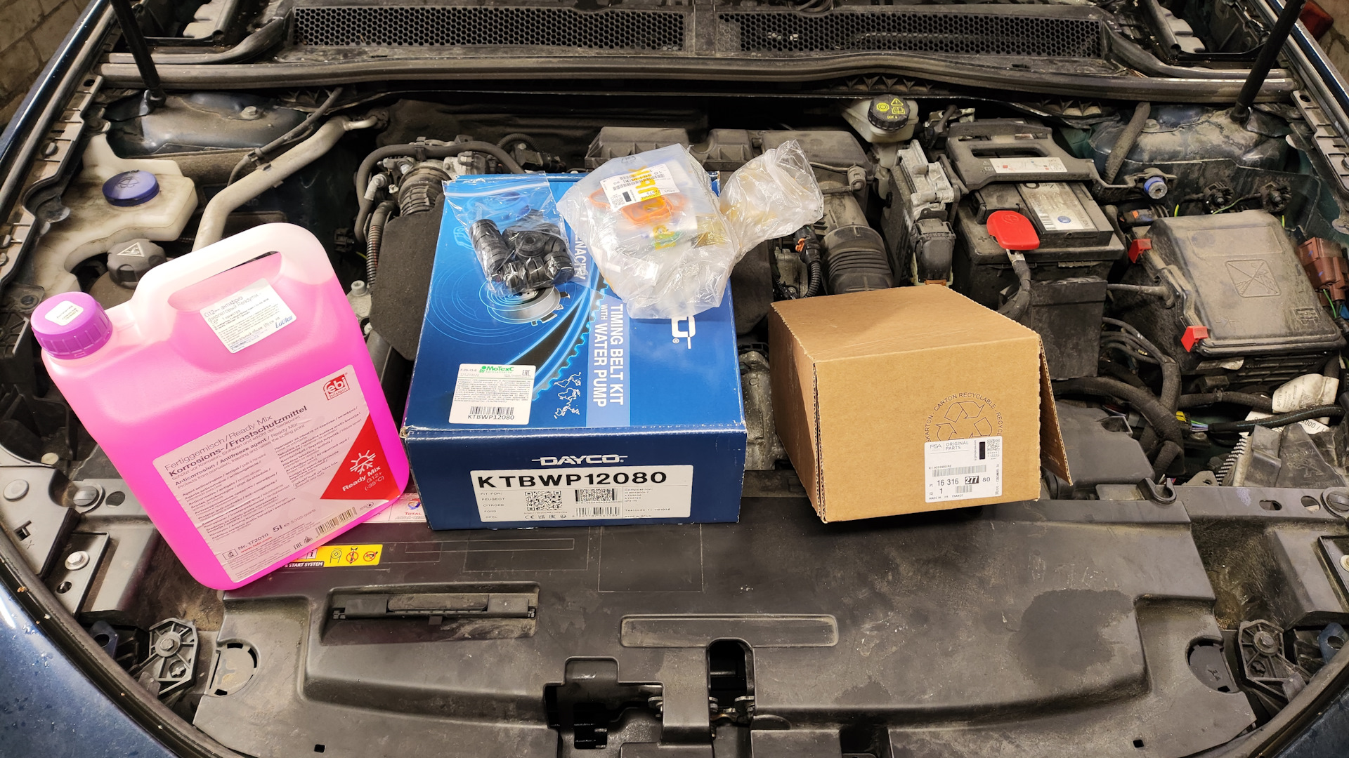 Замена ГРМ и цепь 1.5 HDi — Peugeot 508 SW (2G), 1,5 л, 2020 года ...