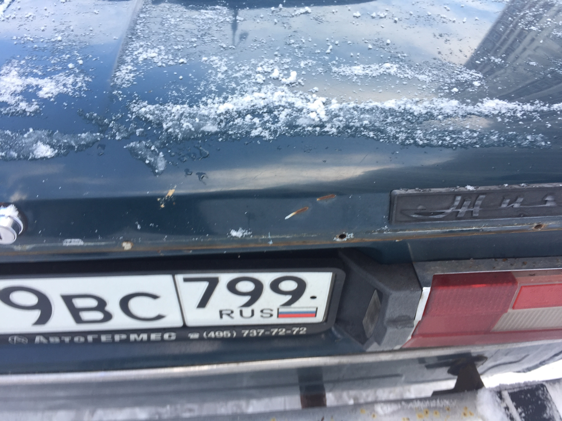 Спойлер AVR утиный хвост — Lada 21061, 1,5 л, 1996 года | стайлинг | DRIVE2