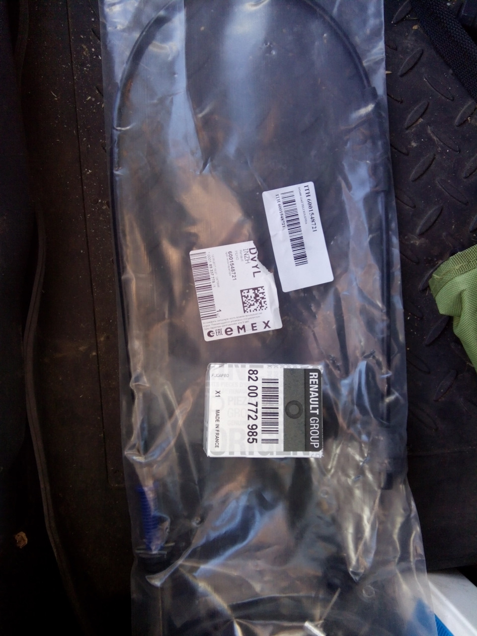 6001548721 Трос привода акселератора RENAULT | Запчасти на DRIVE2