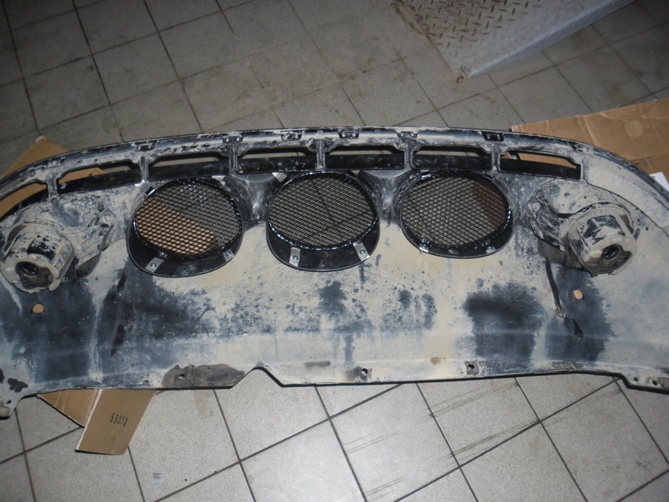 Нижняя защита радиатора — Nissan Juke (1G), 1,6 л, 2012 года ...