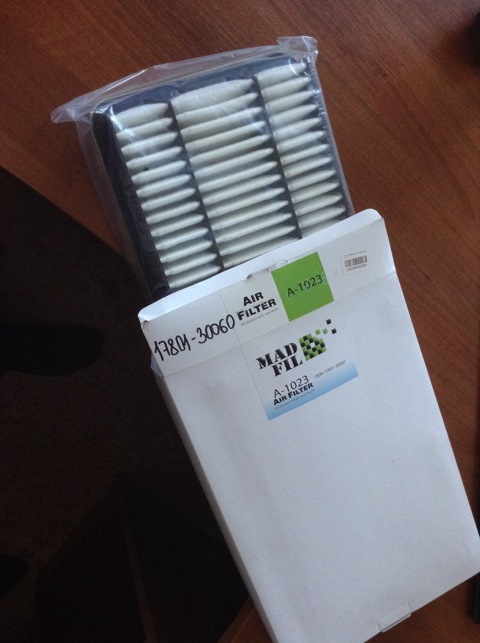 1780130060 ФИЛЬТР ВОЗДУШНЫЙ HIACE 2005- TOYOTA LEXUS | Запчасти на DRIVE2