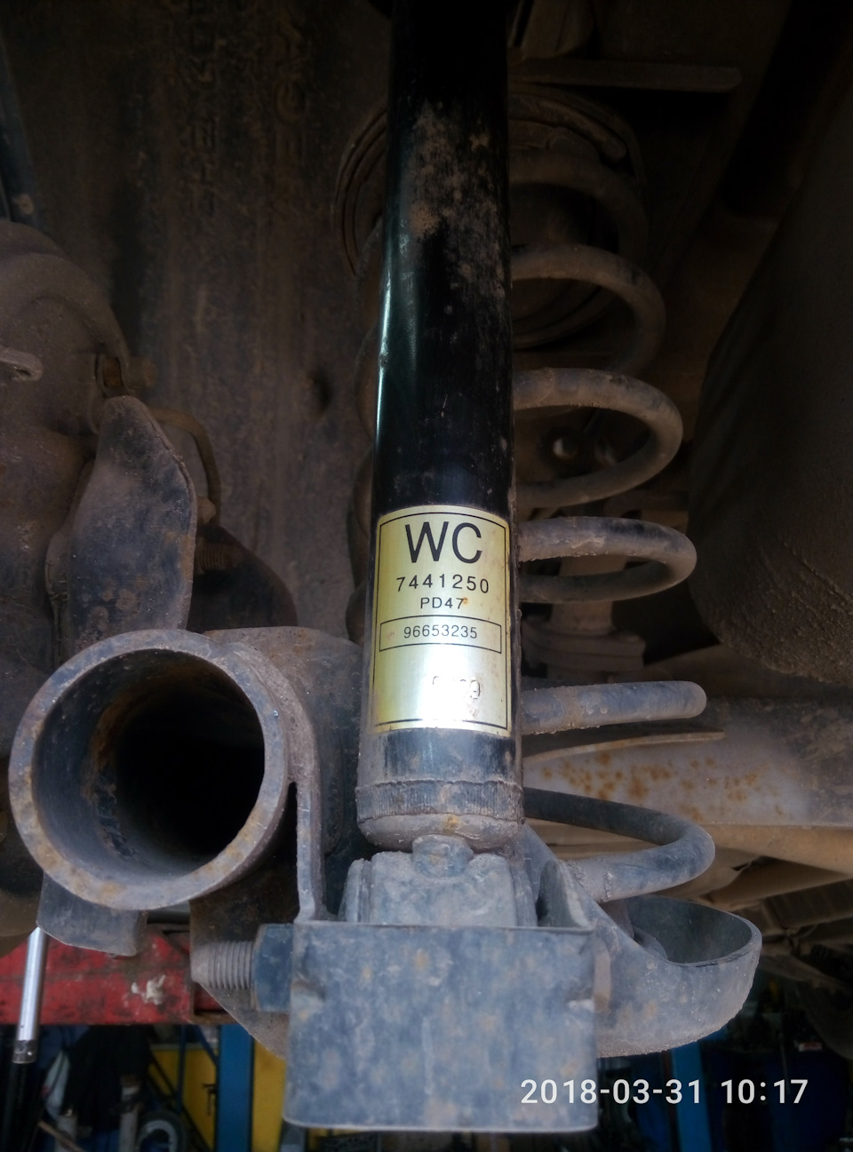 96653235 Амортизатор GM | Запчасти на DRIVE2