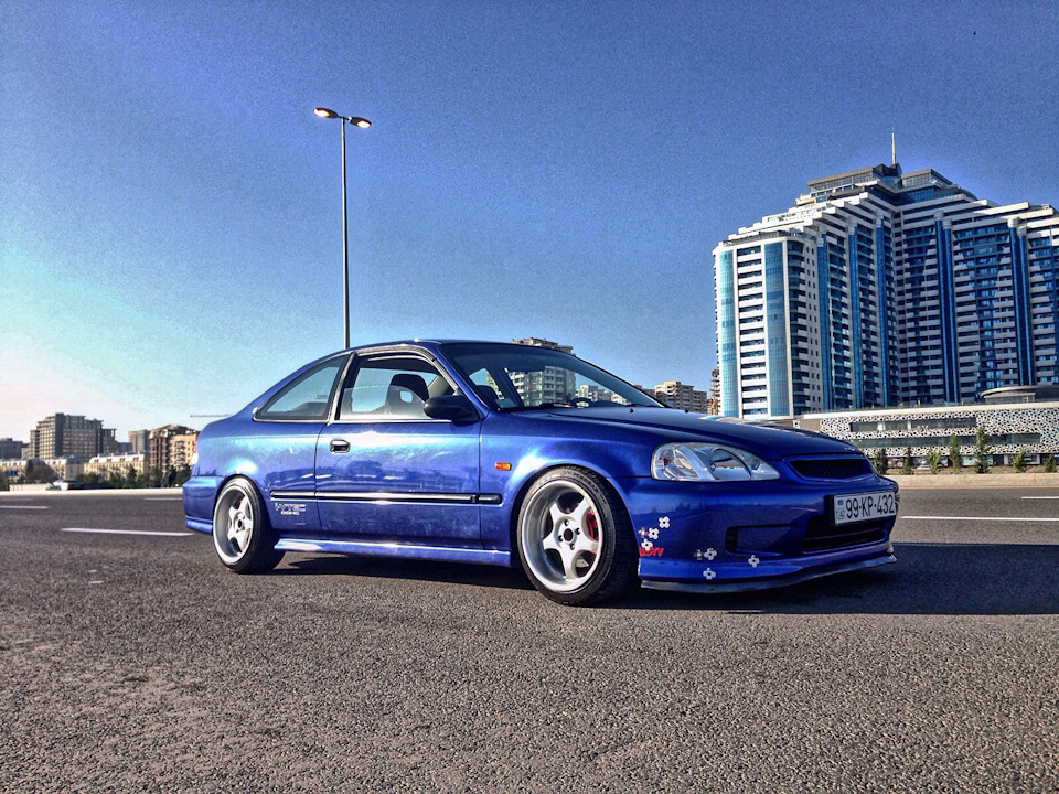 Дисули — Borbet T — Honda Civic Coupe (6G), 1,6 л, 2000 года | колёсные ...