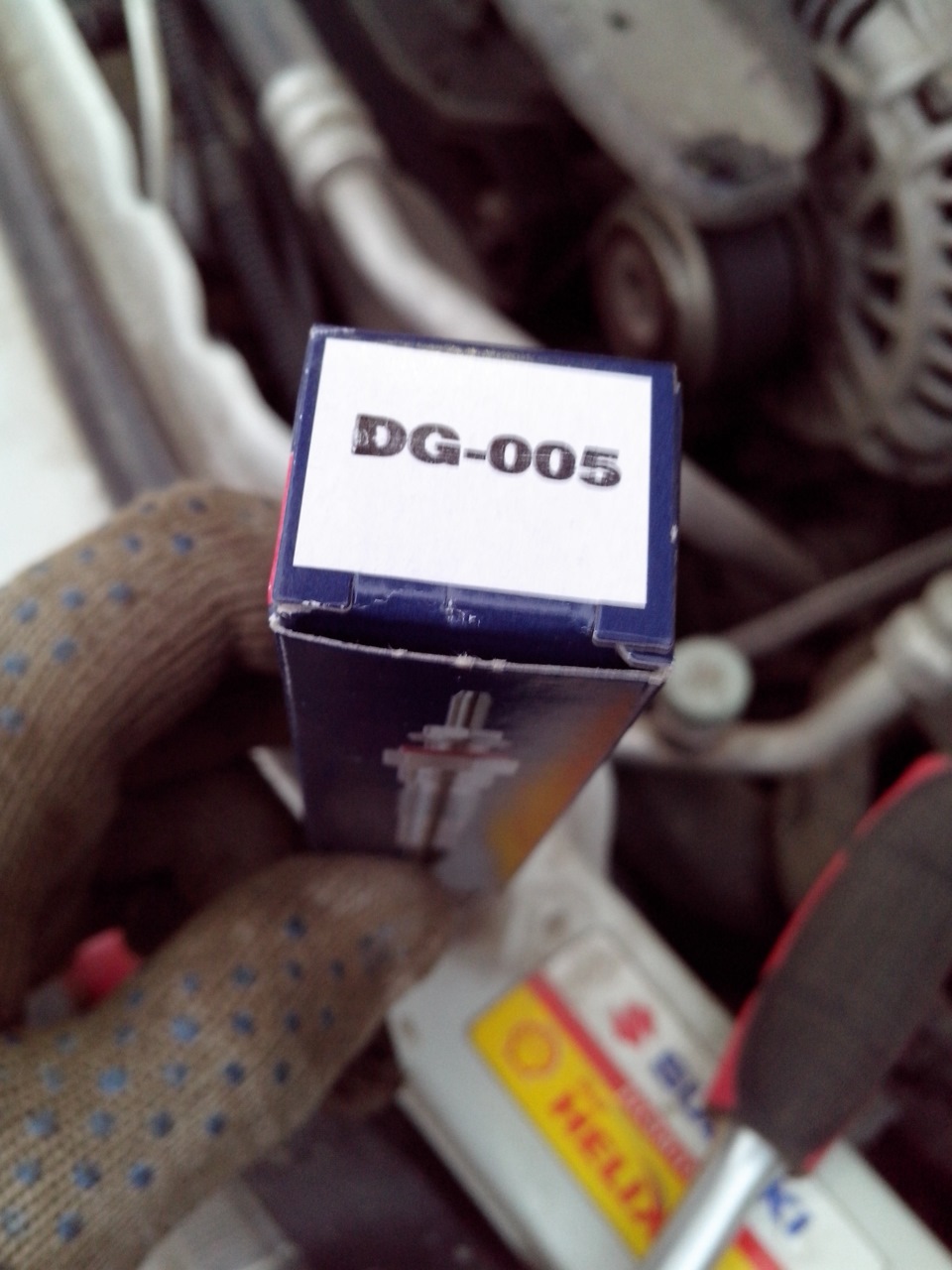 Замена свечей накаливания — Suzuki Jimny (1G), 1,5 л, 2009 года | своими руками | DRIVE2