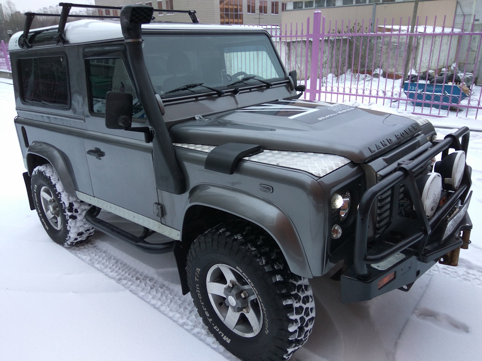 Наконец буду чистым — Land Rover Defender (L315/L316), 2,4 л, 2007 года | тюнинг | DRIVE2