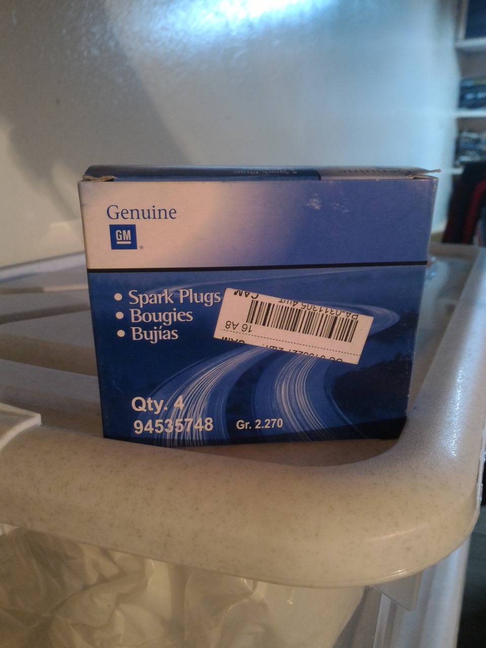 94535748 Свеча зажигания GM | Запчасти на DRIVE2