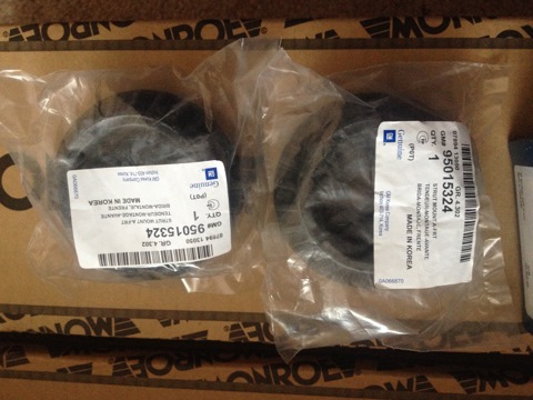 95015324 Опора амортизатора передней подвески / Chevrolet Aveo 03~ GM ...