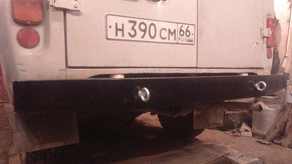 Задний бампер своими руками. — УАЗ 3909, 2,4 л, 2002 года | своими руками | DRIVE2