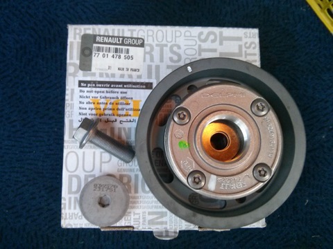 7701478505 Шкив растредвала (+болт+крышка) RENAULT | Запчасти на DRIVE2