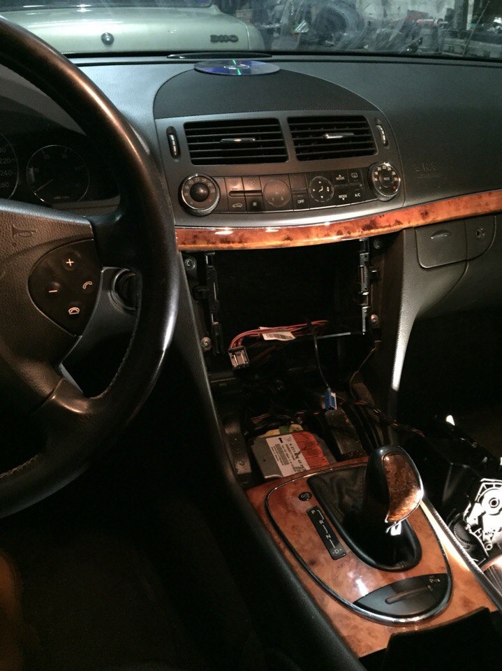 AUX для Comand — Mercedes-Benz E-Class (W211), 2,2 л, 2005 года ...