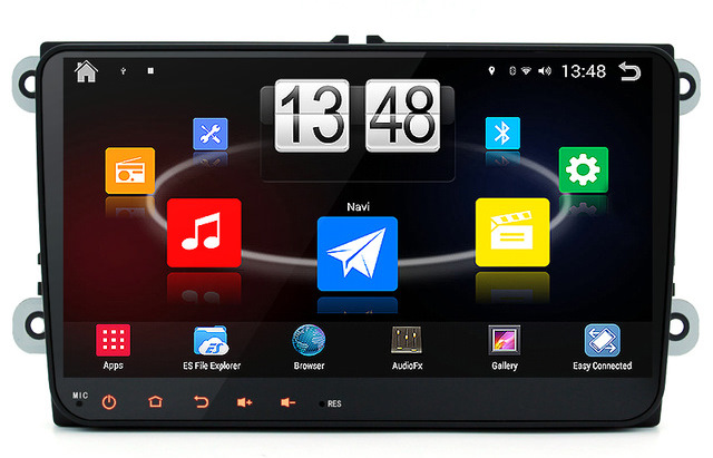 9" 2DIN магнитола Android 1.6 QuadCore — Volkswagen Passat Variant (B6 ...