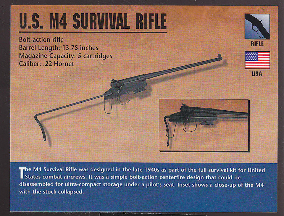 USAF M4 Survival Rifle, винтовка выживания (США) — DRIVE2