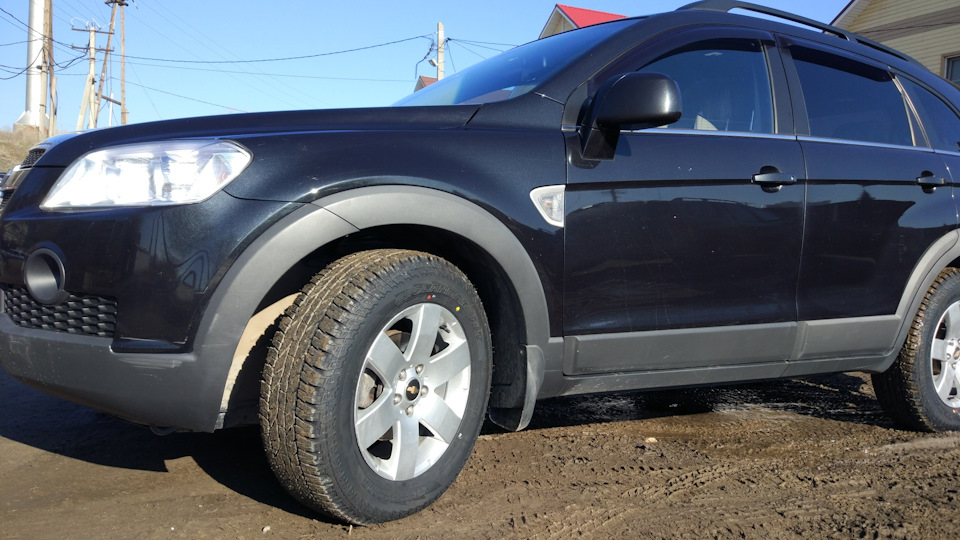 новые тапочки: Yokohama Geolander A/T G015 — Chevrolet Captiva (1G), 2 ...
