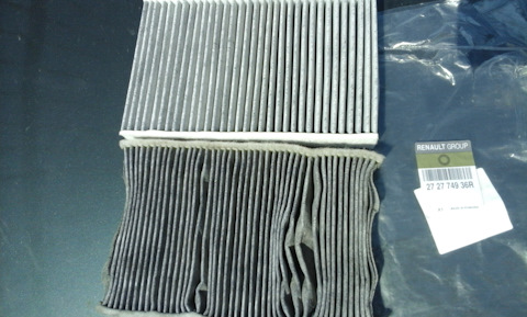 272774936R Фильтр салона RENAULT | Запчасти на DRIVE2