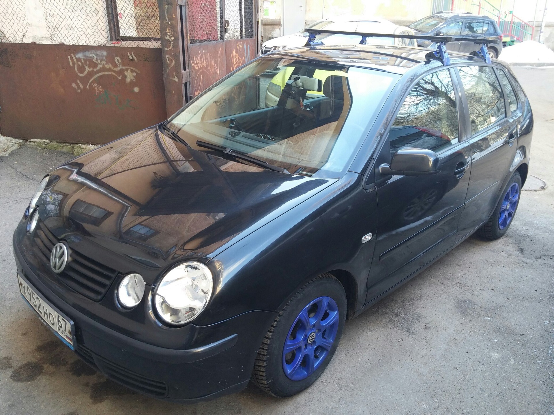 Выходной, часть первая! — Volkswagen Polo Hatchback Mk4, 1,4 л, 2003 ...