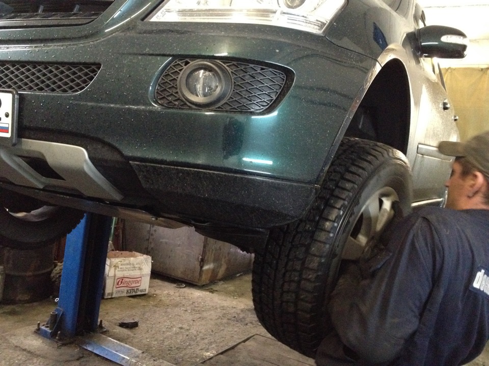 Замена внутреннего пыльника привода — Mercedes-Benz M-Class (W164), 3,5 ...