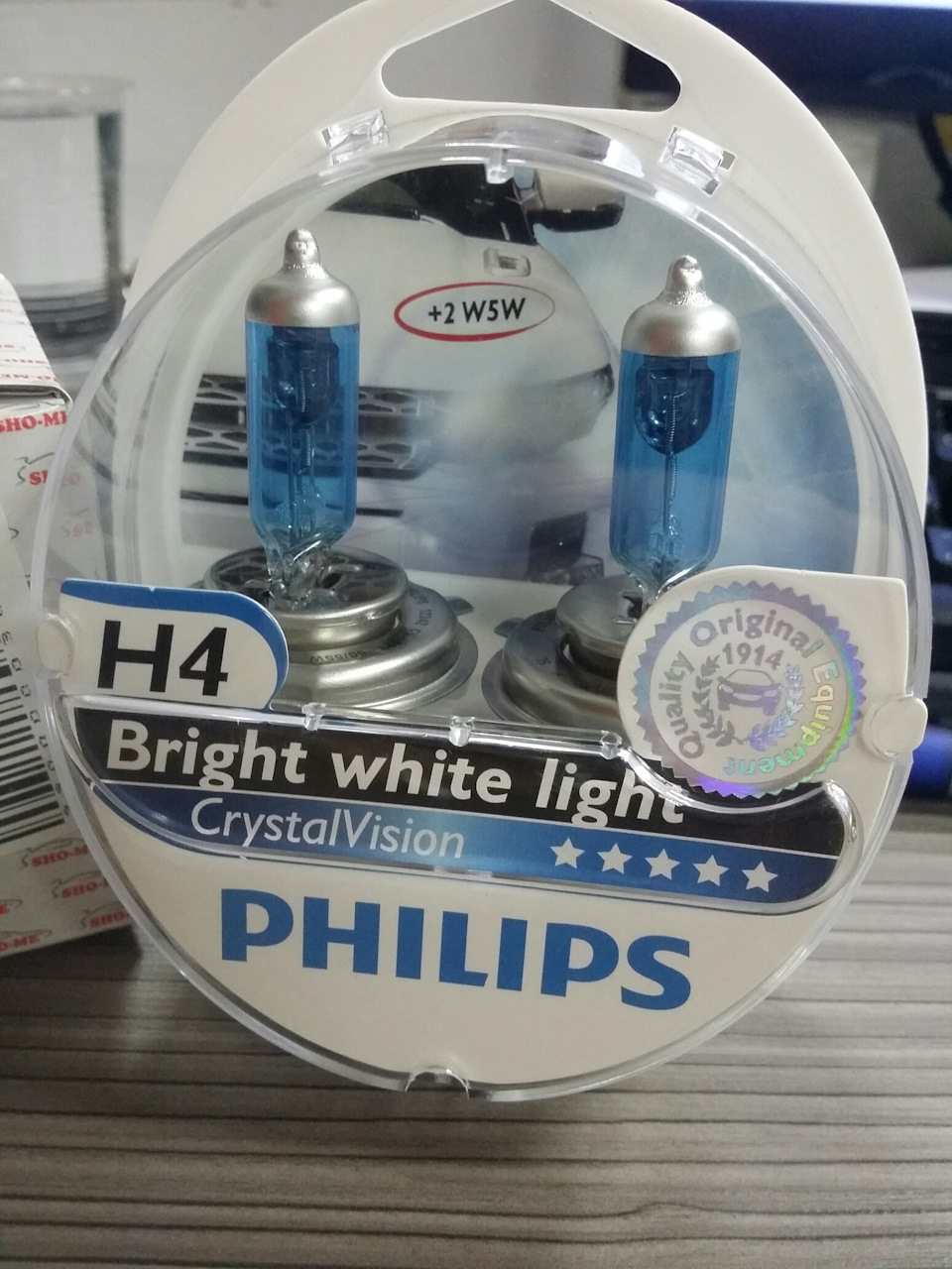 Продам лампы PHILIPS Crystal Vision H4 4300k — Lada 2113, 1,5 л, 2006 ...