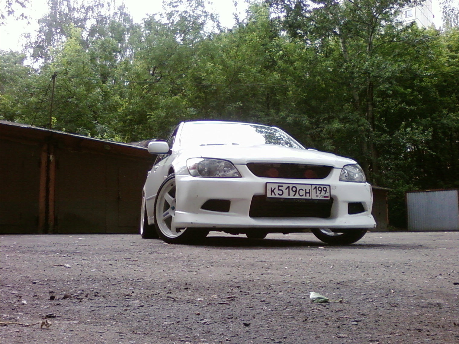 Передний бампер C-West — Toyota Altezza, 2 л, 1999 года | тюнинг | DRIVE2